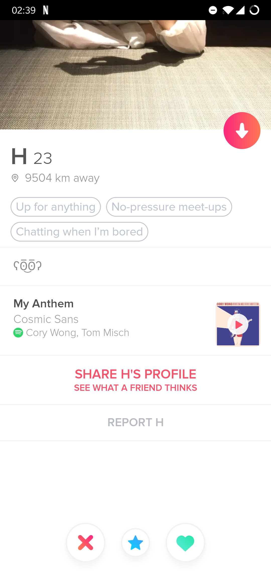 Custom interests/passions? How? | Scrolller