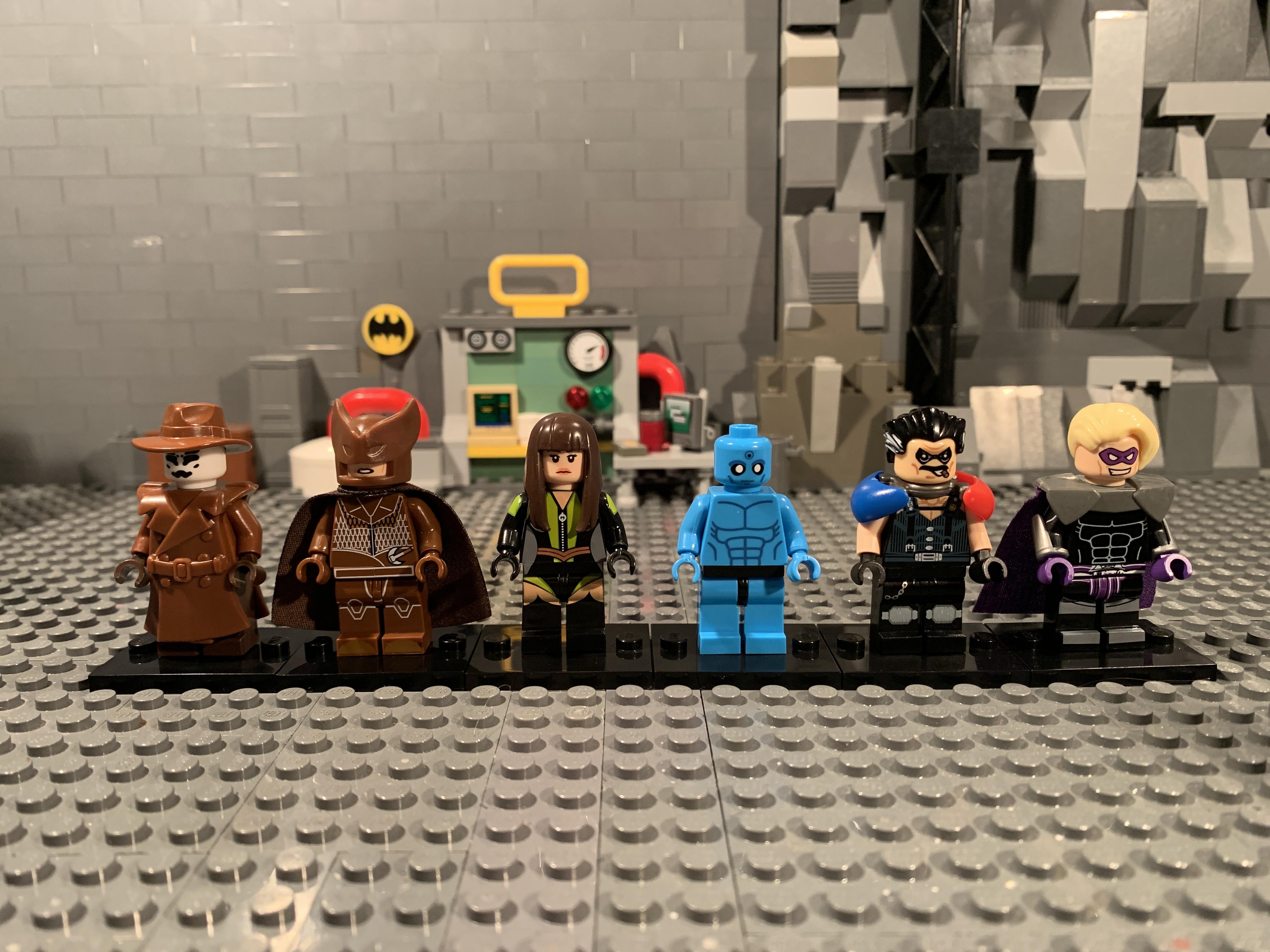 Custom LEGO Watchmen! Modified some knockoffs I bought on EBay. | Scrolller