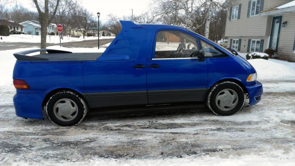 Custom Toyota Minivan UTE Conversion | Scrolller