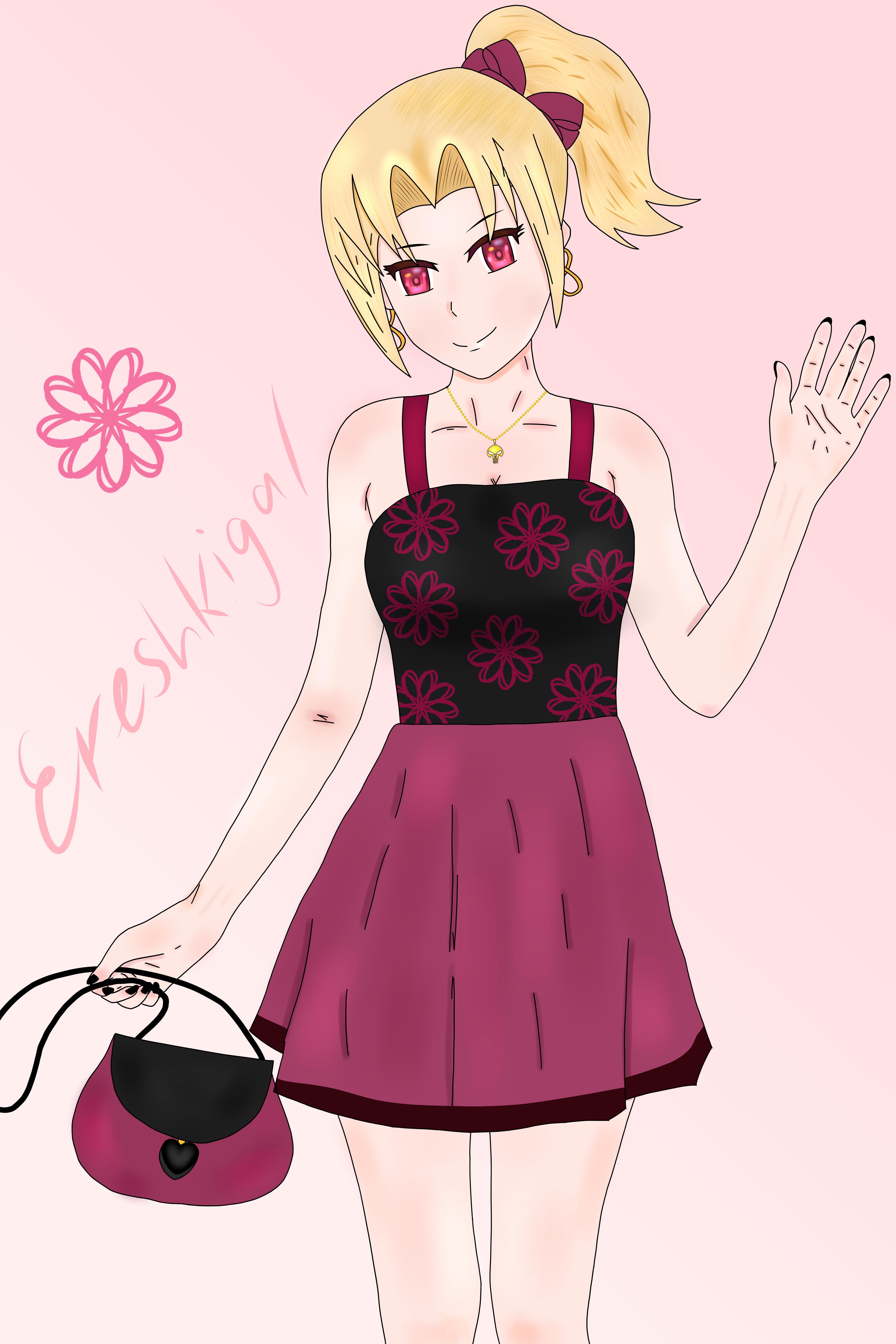 Cute Eresh in casual summer clothes | Scrolller