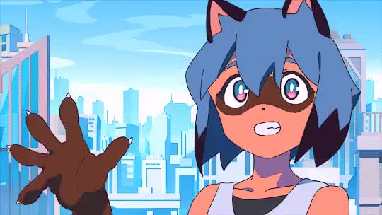 Cute Tomboy Tanuki Shoots B-Ball | Scrolller