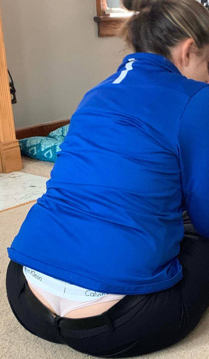 Cutie showing off her Calvin Klein whaletail | Scrolller