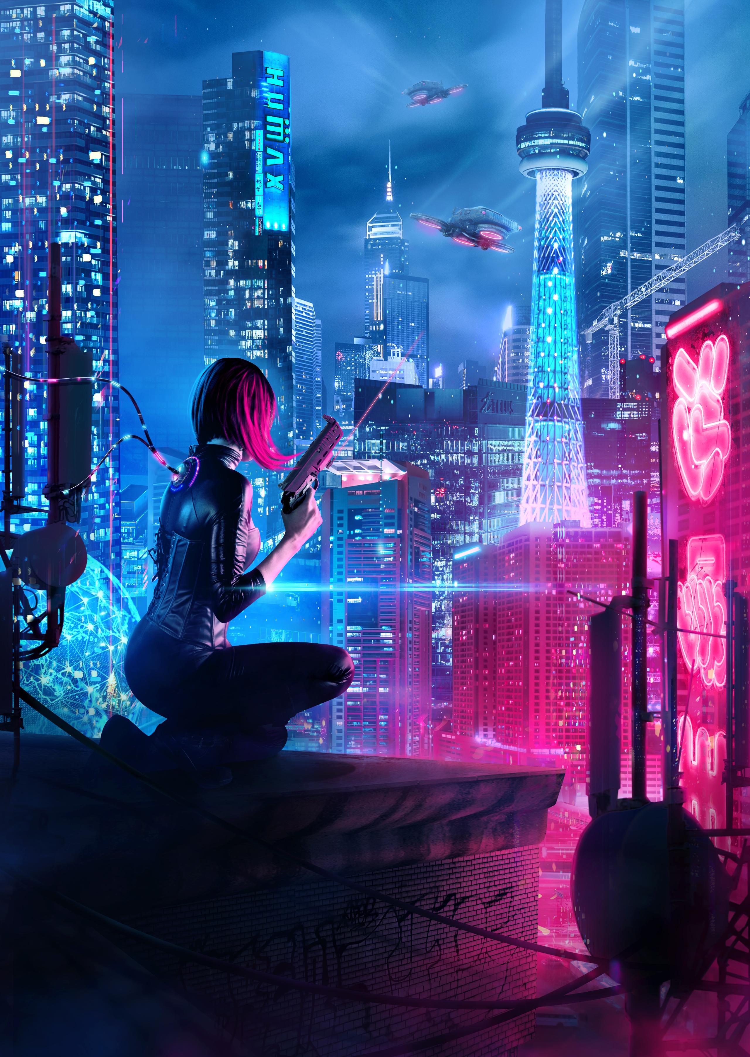 Cyberpunk NFT - “NETRUNNER” | Scrolller