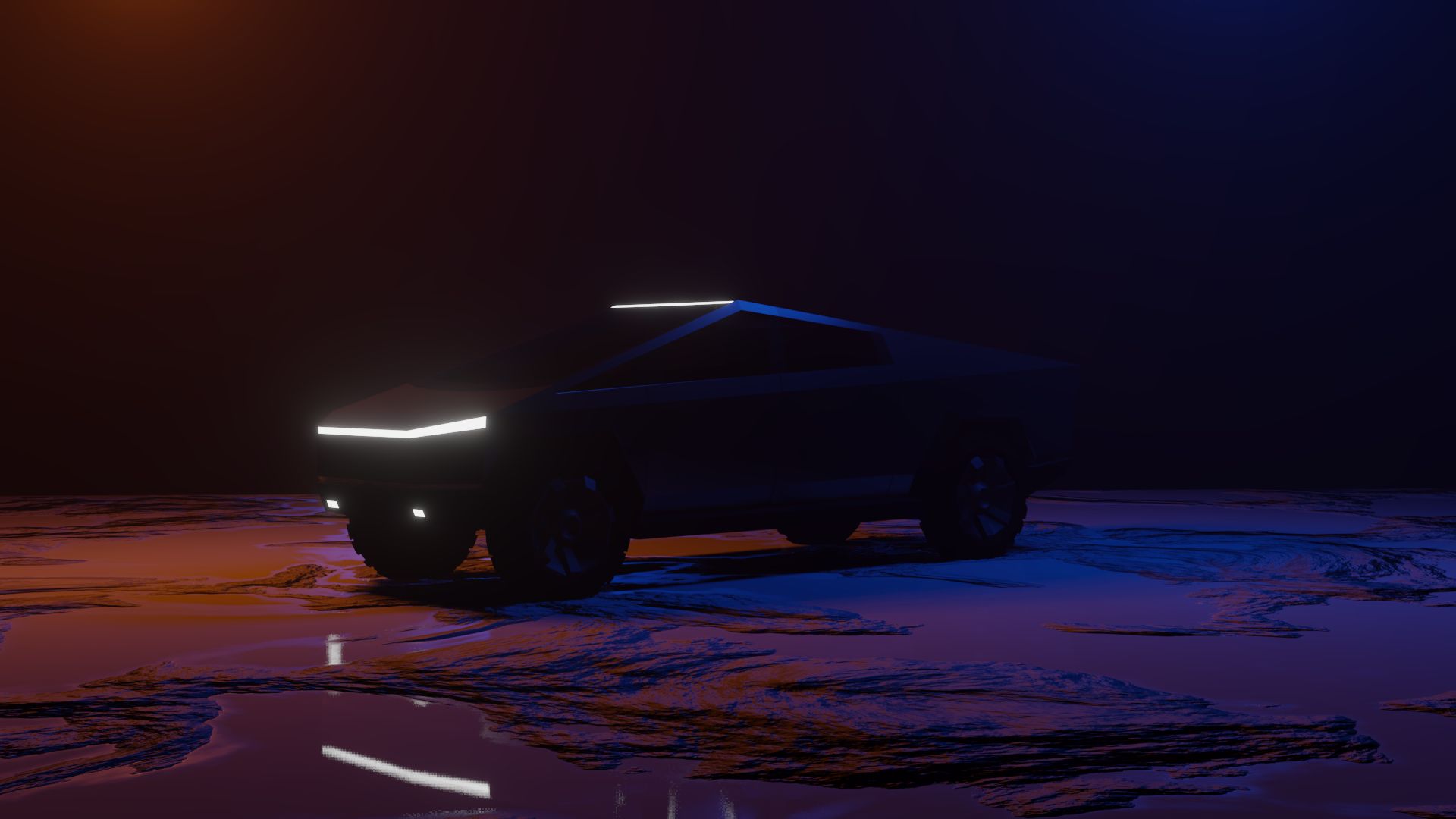 CyberTruck [1920 x 1080] | Scrolller