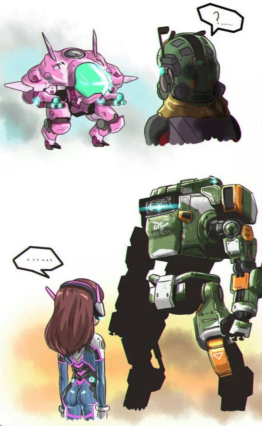 D.va meets BT | Scrolller