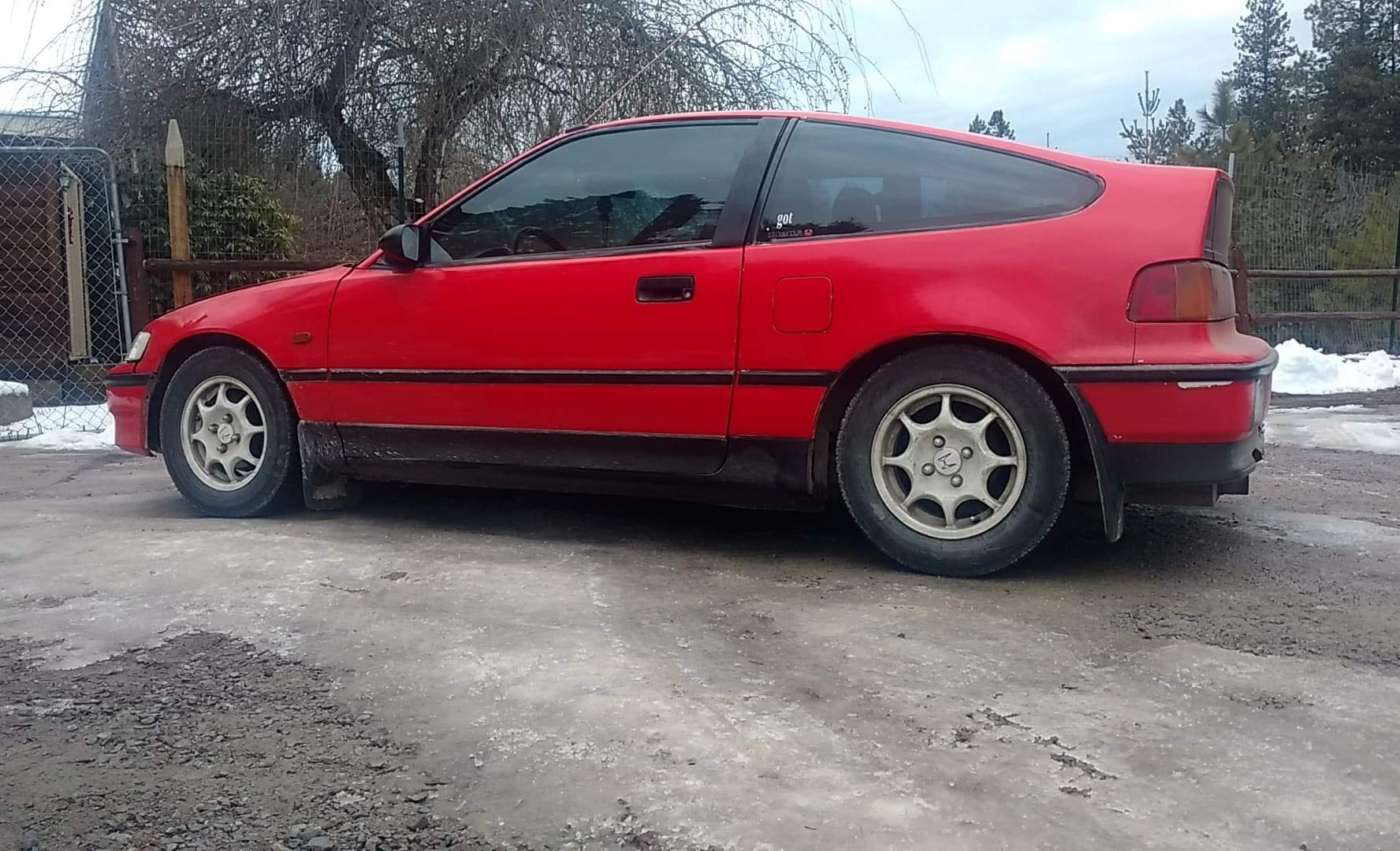 D16Y8 swapped CRX DX, this was my first engine swap in a Honda. | Scrolller
