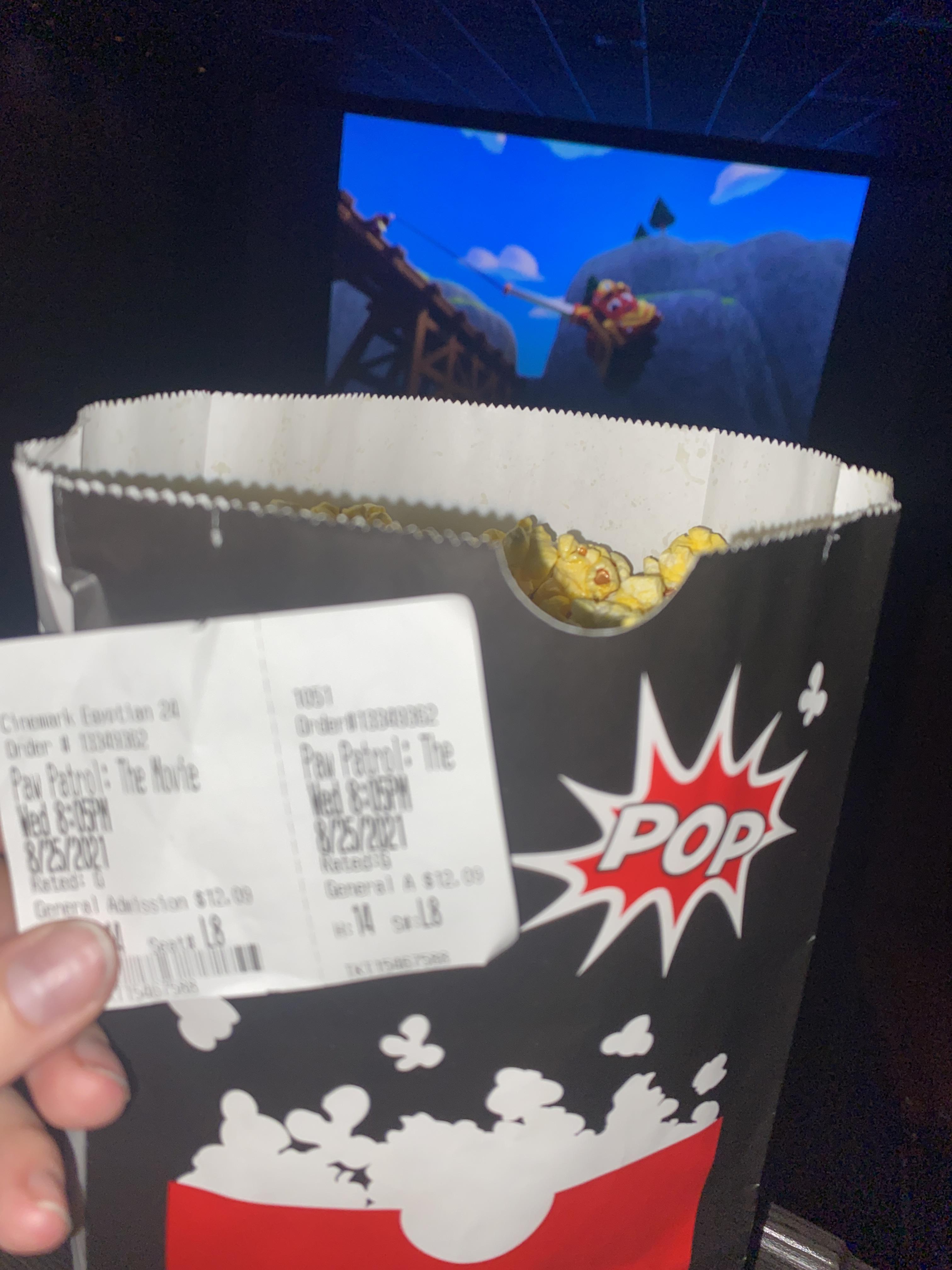 Daddy Took Me To See Paw Patrol Scrolller