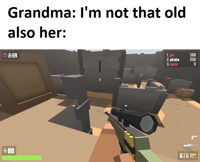 Daily Krunker Meme #12 | Scrolller