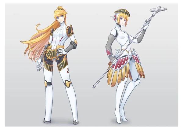 Daily Labrys 19 The Sisters Of Aigis Take On Her Colors Scrolller