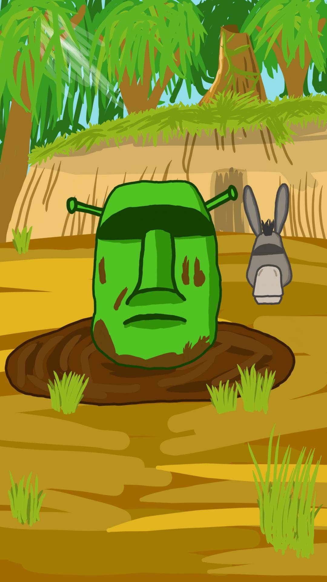 Daily Moai #6: Shrek moai | Scrolller