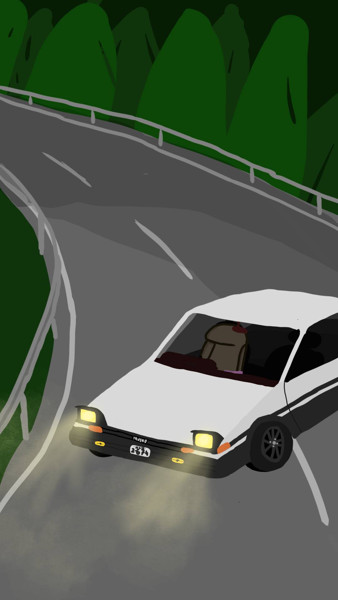 Daily Moai #92: Initial D moai | Scrolller