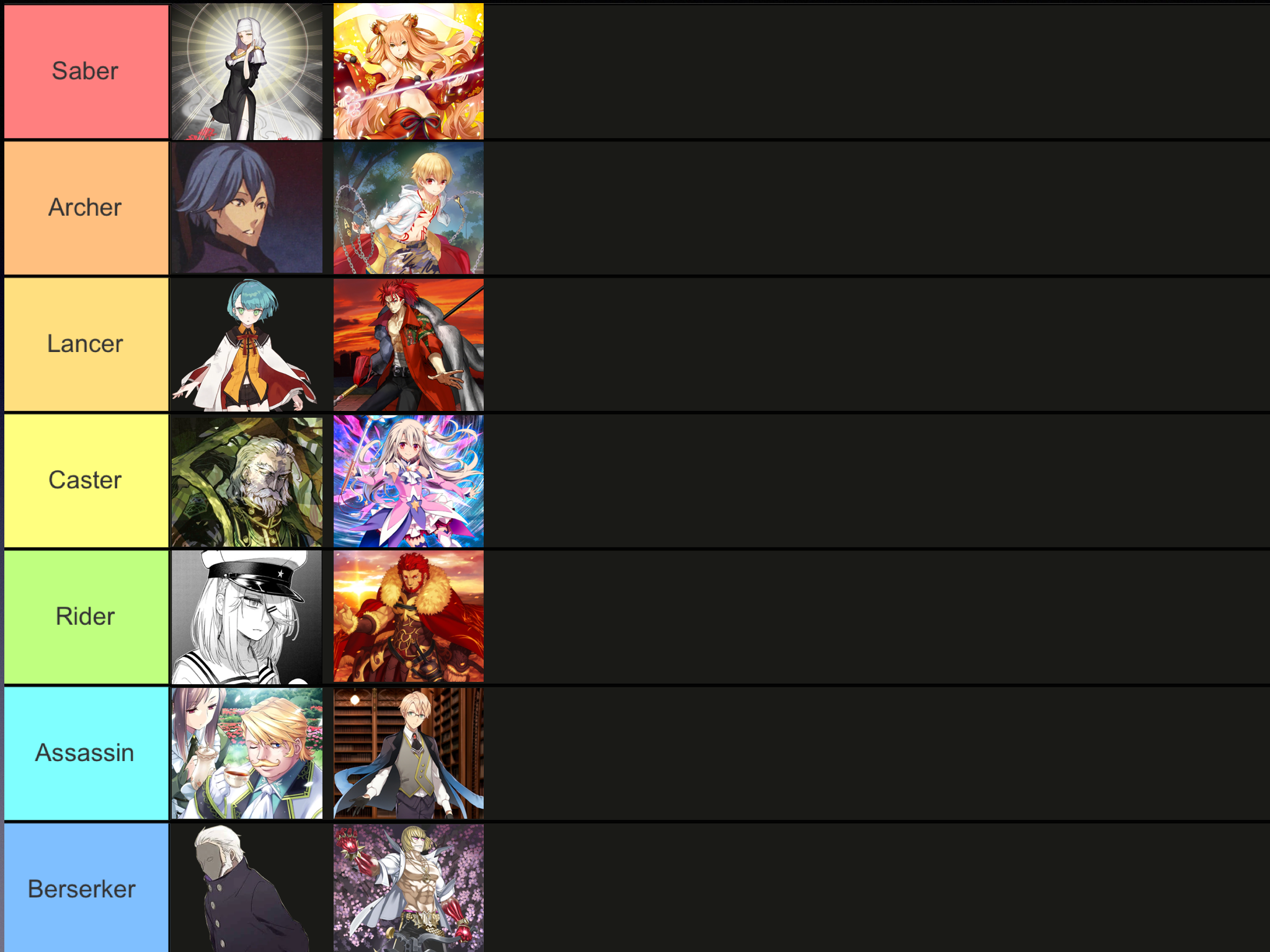 Daily Random Grail War 11 | Scrolller