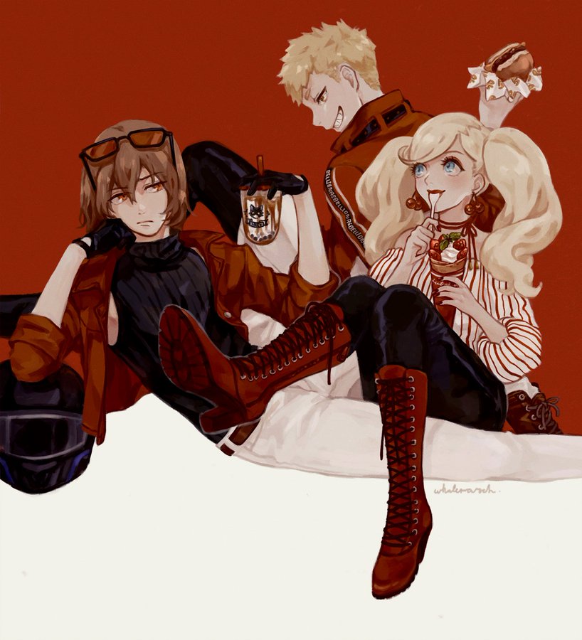 Daily RyuAnn #29 Having lunch with Akechi | Scrolller