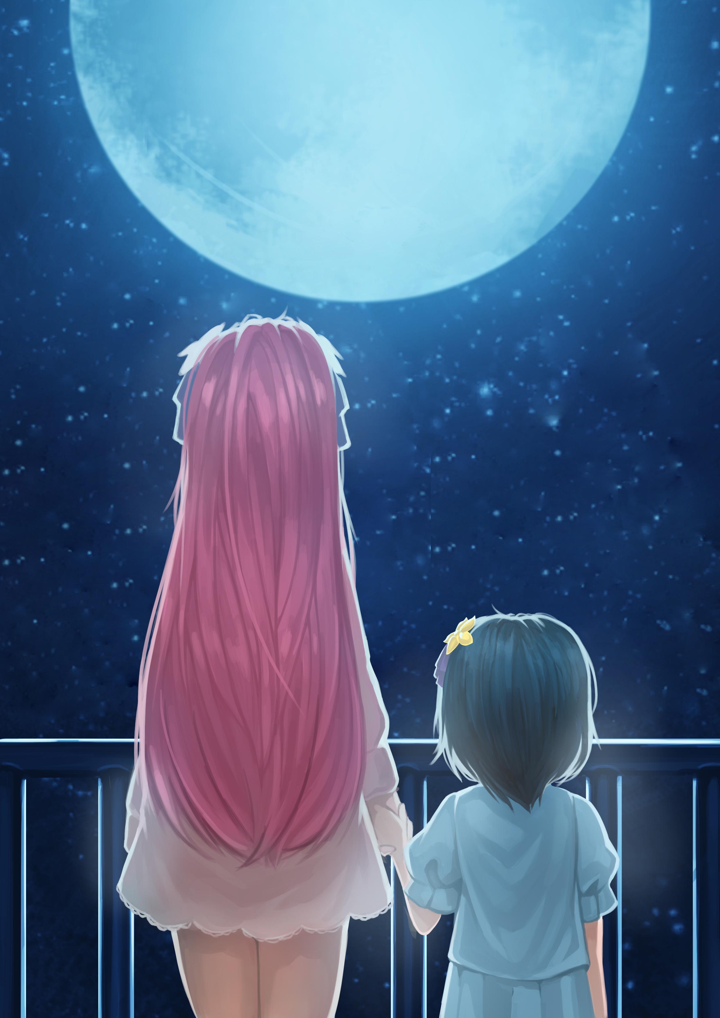 Daily Satou pic #87: best girls watching the sky | Scrolller