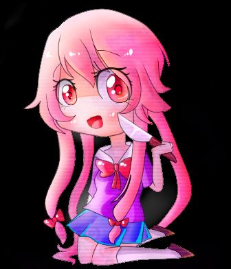 Daily Yuno #22 - Retrowave Chibi | Scrolller