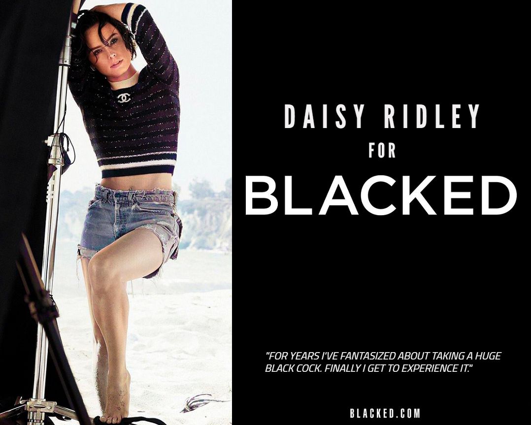 Daisy Ridley for Blacked. | Scrolller