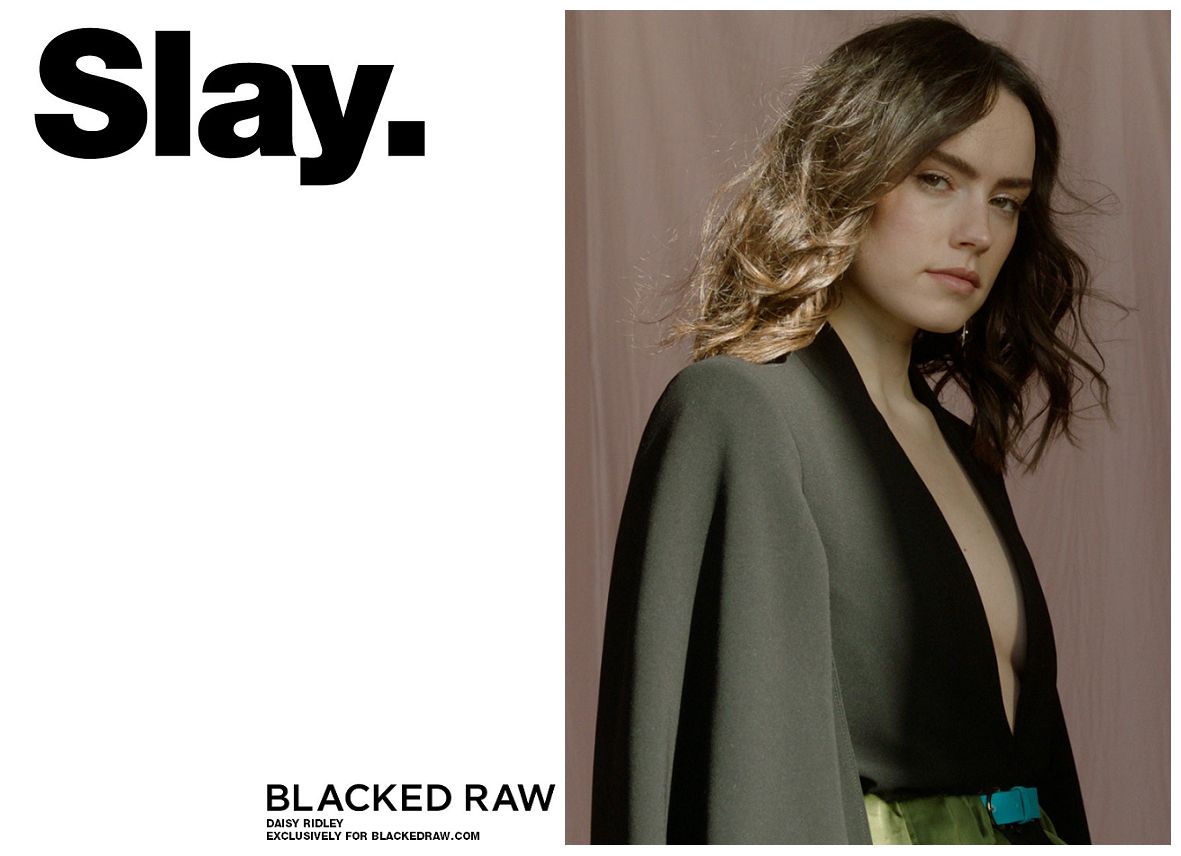 Daisy Ridley for Blacked Raw. | Scrolller