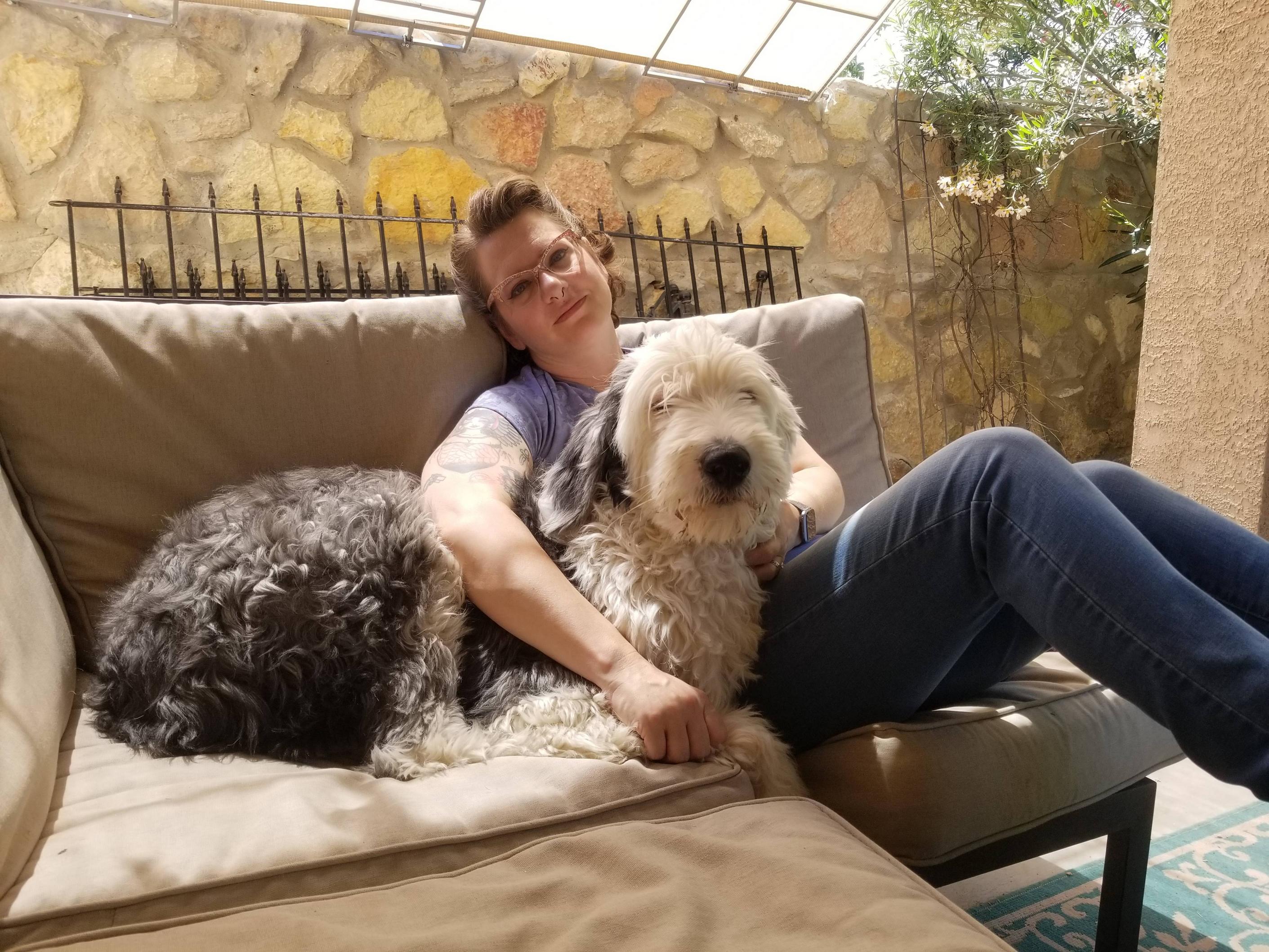 Dakota cuddling with Mom | Scrolller