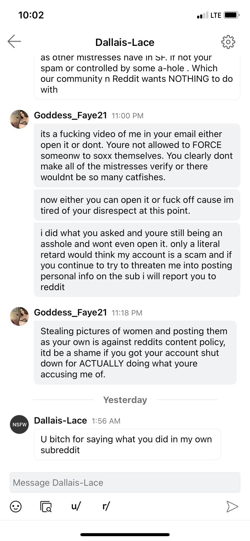 Dallais lying ass Lace part 16282628 | Scrolller