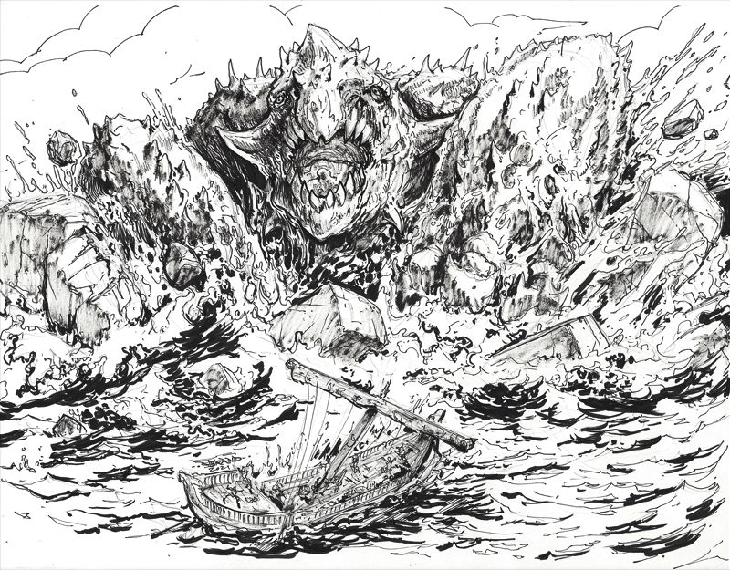 Dam Buster Leviathan by me [OC] | Scrolller