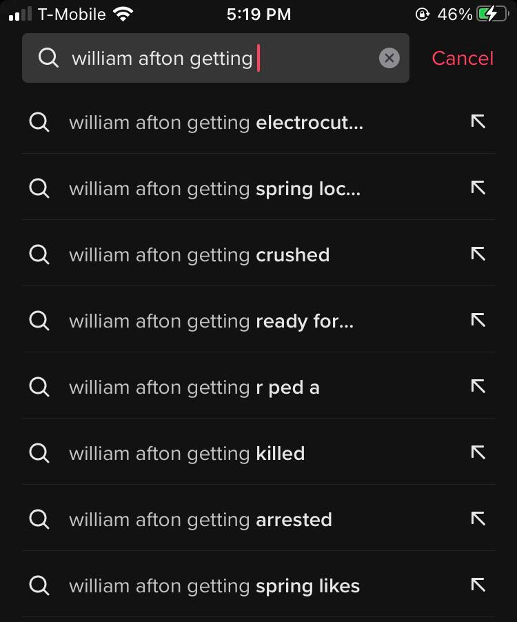 damn i wanna see some william getting springlocked- i'm sorry WHAT | Scrolller