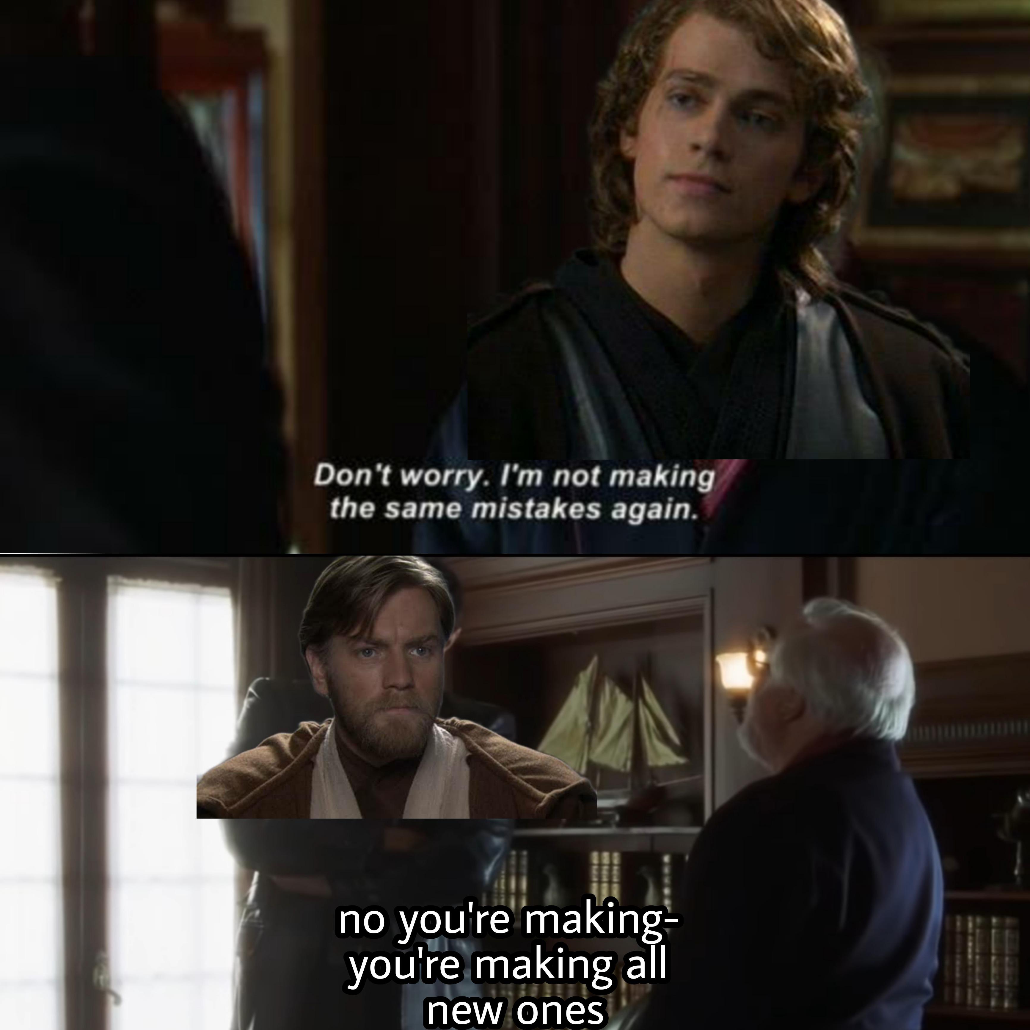 Damn it anakin! | Scrolller