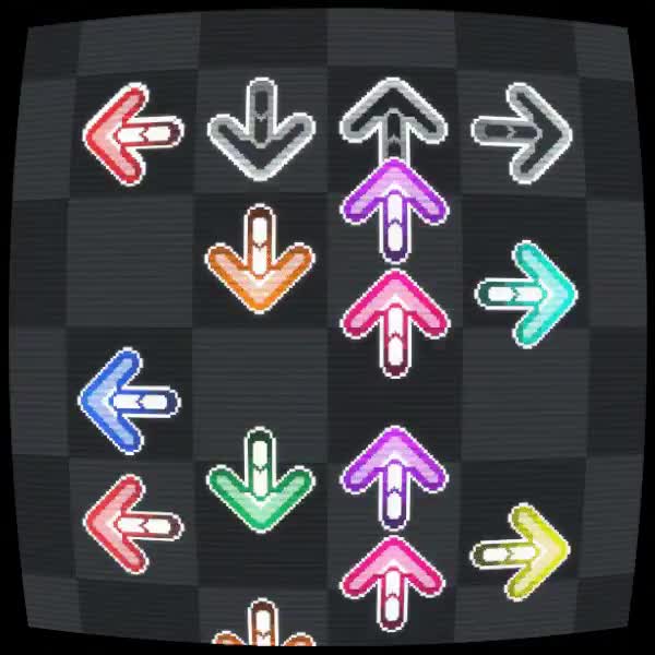 Dance Dance Revolution on a default plane | Scrolller