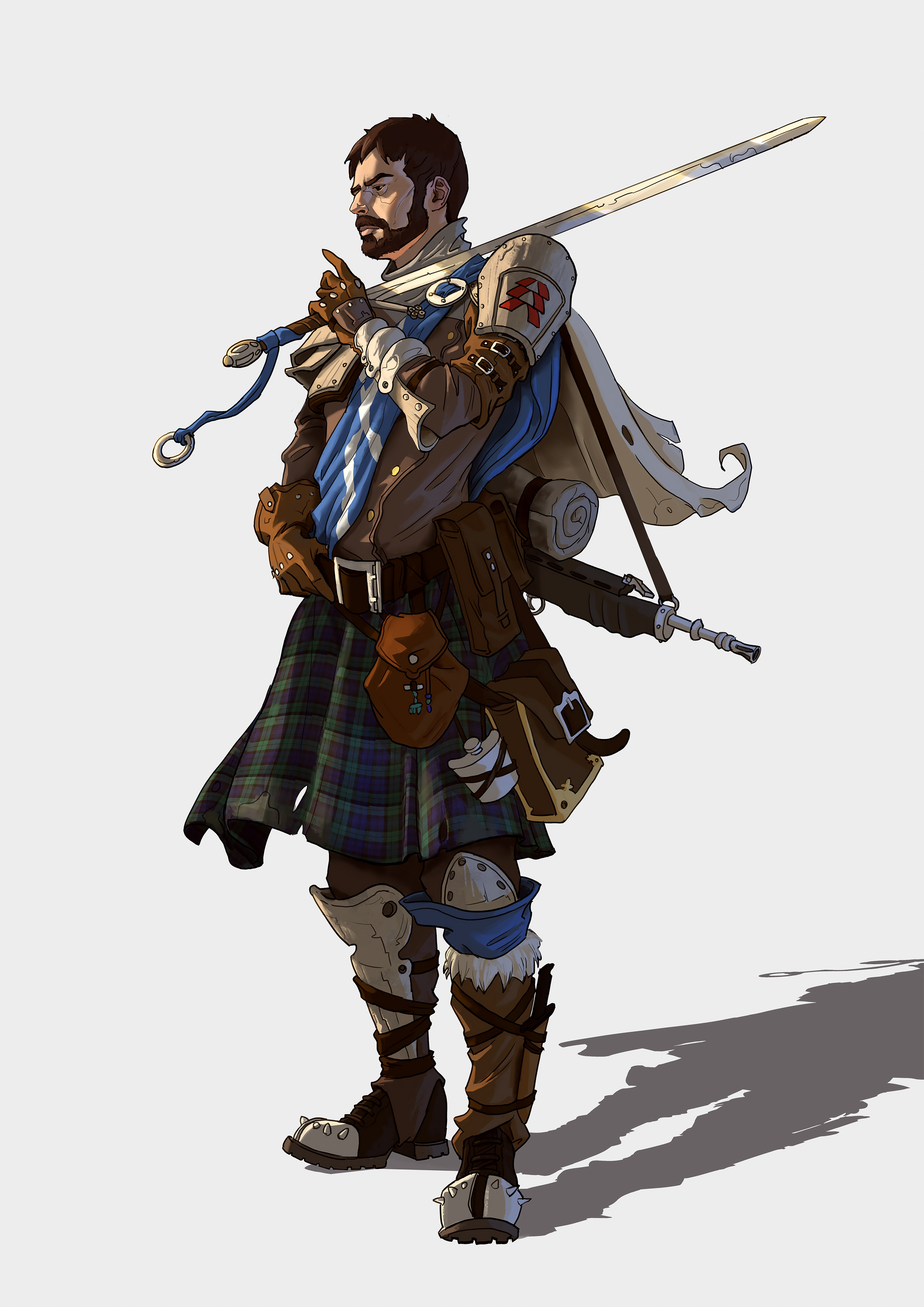 Daniel the post-apocalyptic Highlander by Omercan Cirit | Scrolller