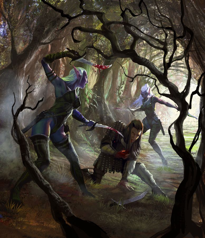 Dark elves by MiguelCoimbra | Scrolller