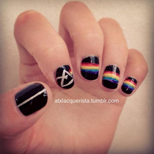 "Dark Side of the Moon" nails | Scrolller