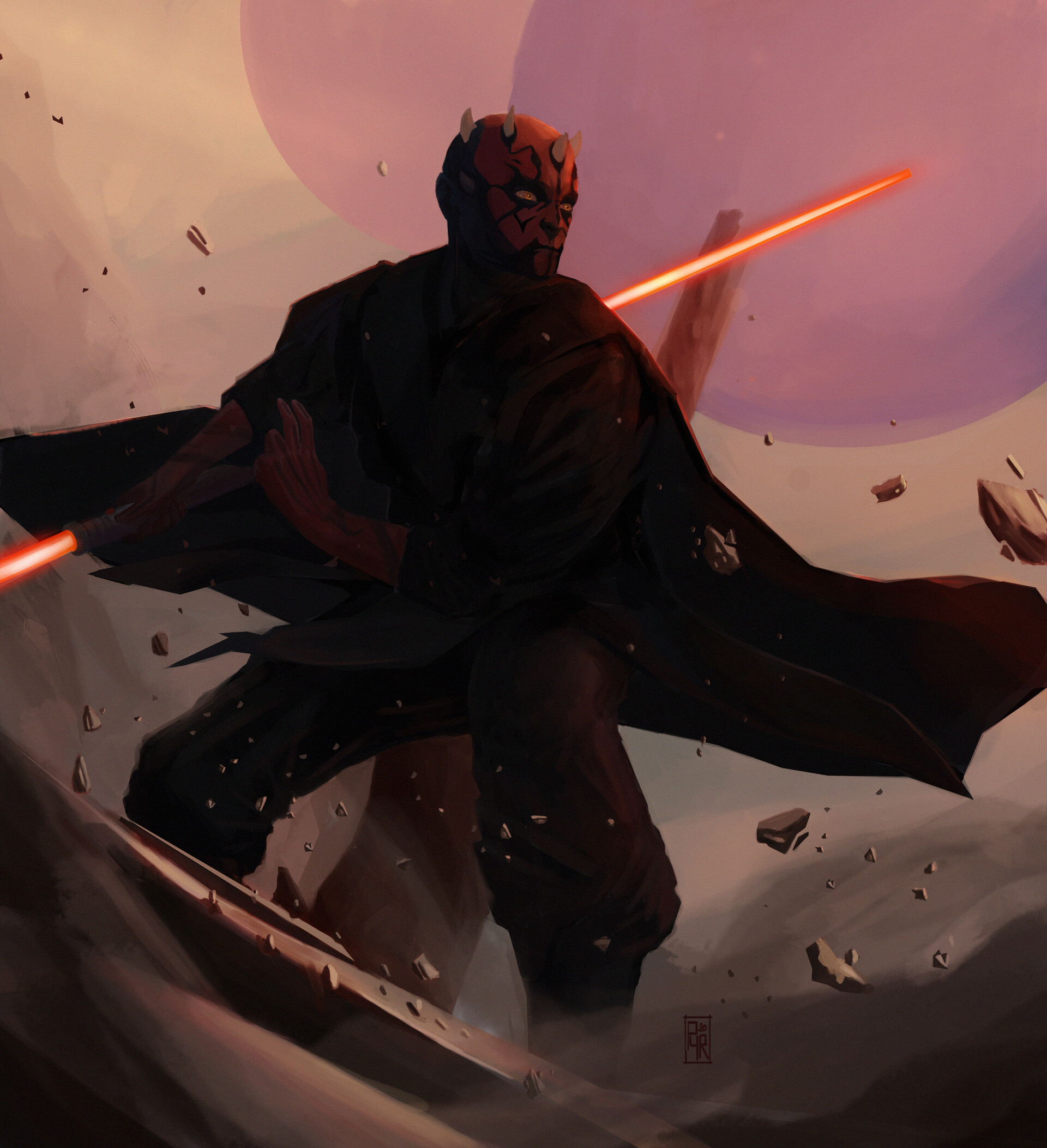 Darth Maul by Pierre-Yves REAL | Scrolller