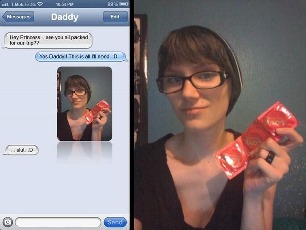 Daughter Scrolller