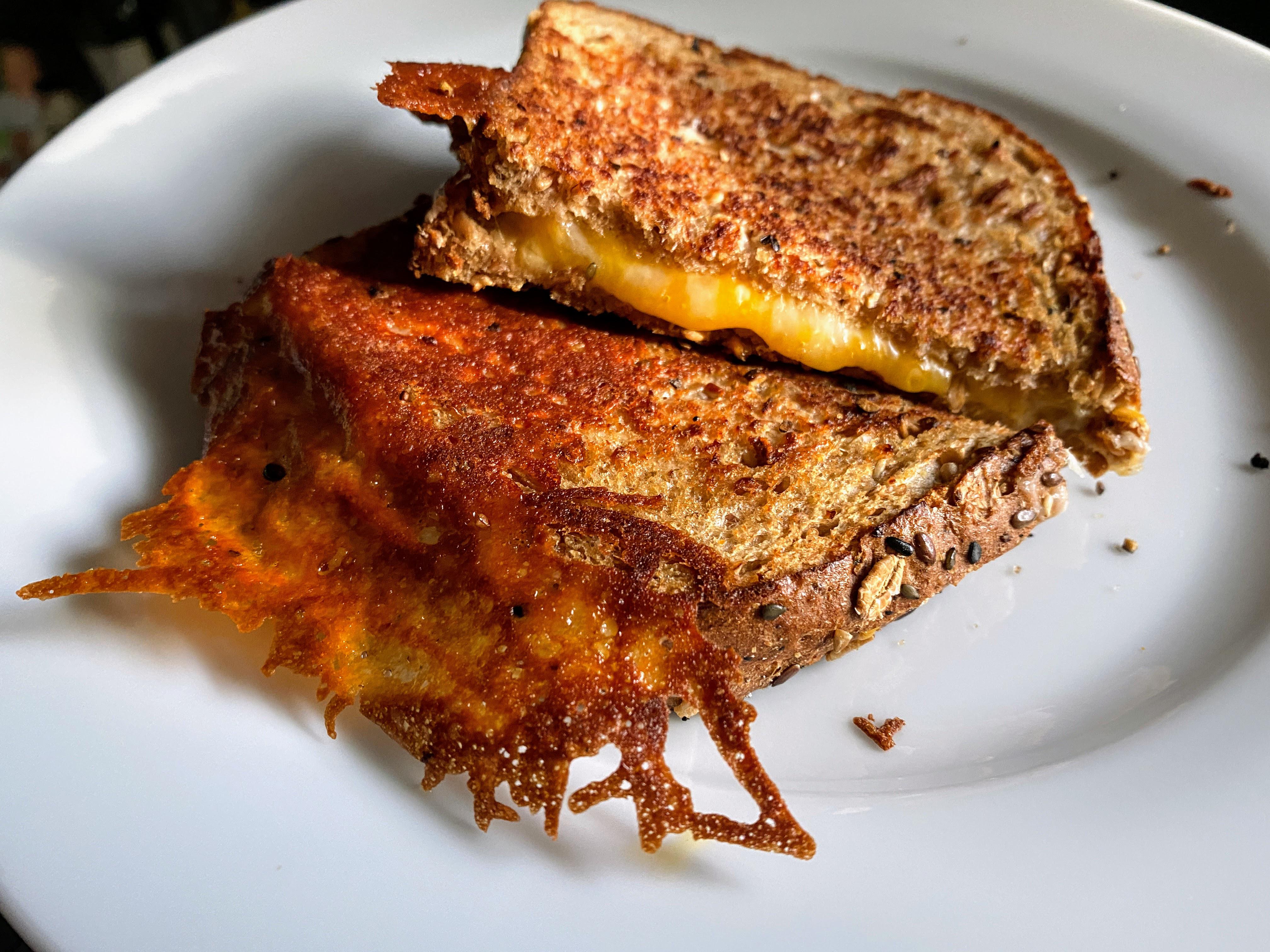 Dave's Killer bread, mayo, Mexican cheese blend | Scrolller