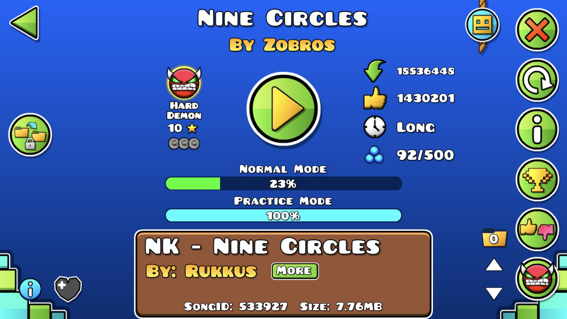 Day 18 trying to beat nine circles | Scrolller