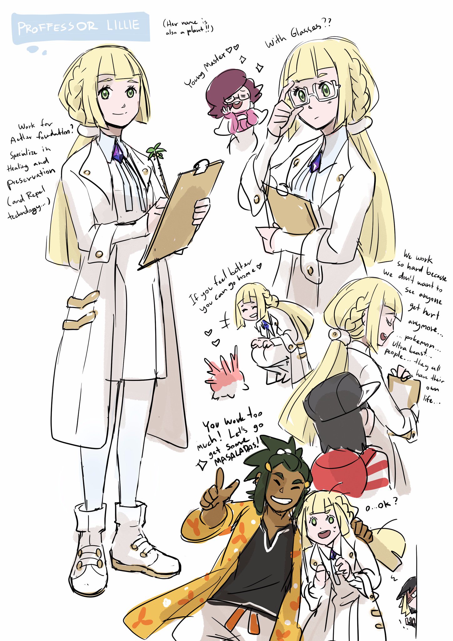 Daylillie #275 - Professor Lillie | Scrolller