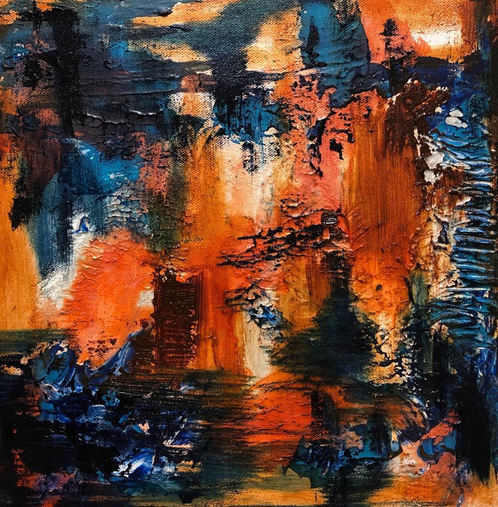 'Deadly fume', me, mixed, 2021 | Scrolller