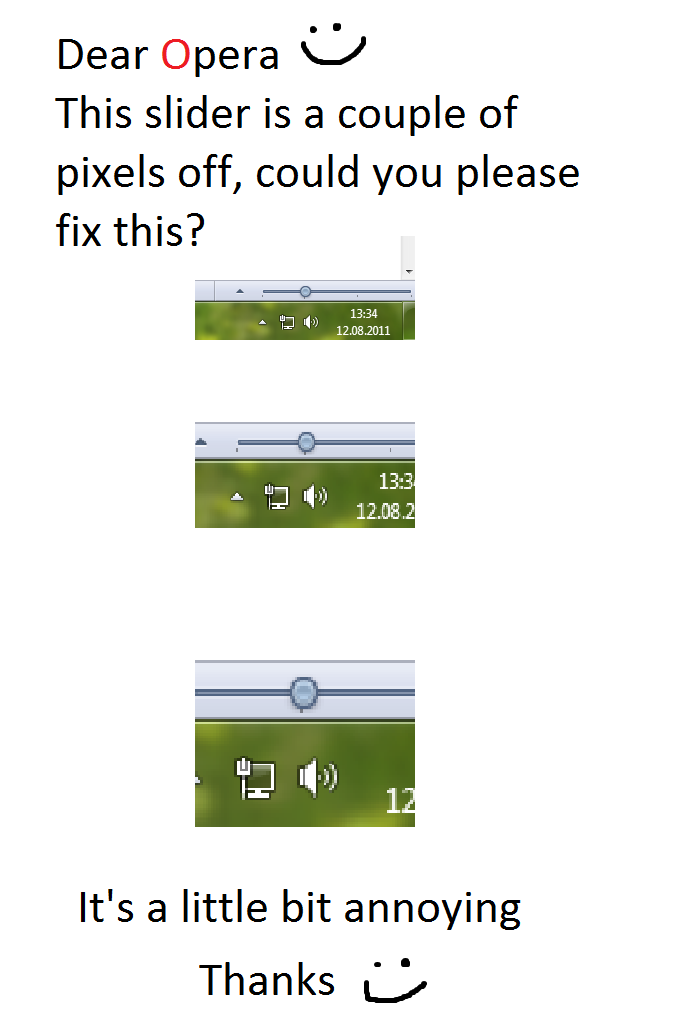 Dear Opera, could you please fix this slider? | Scrolller