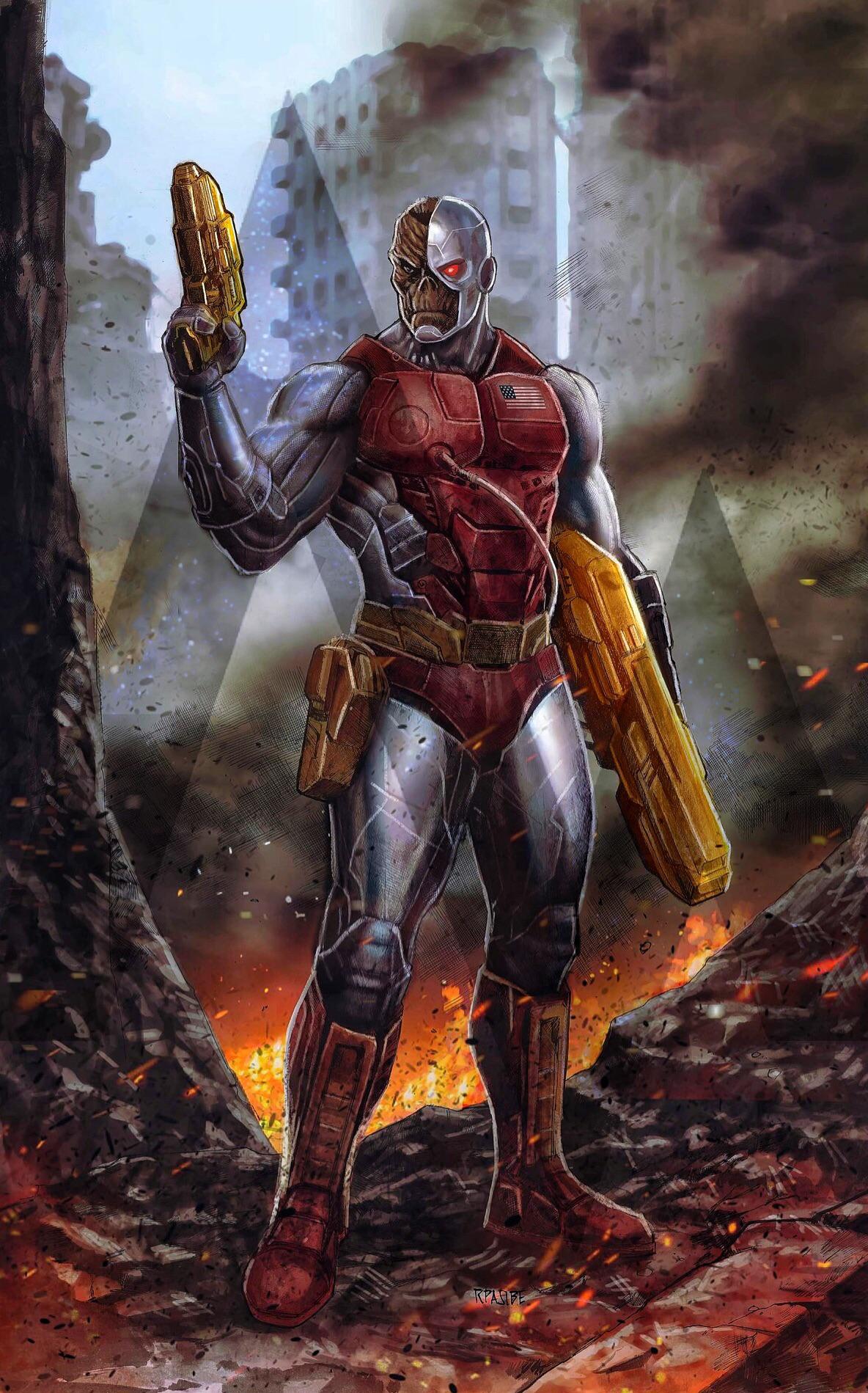 Deathlok Artwork by Ryan Pasibe Colors by Me | Scrolller