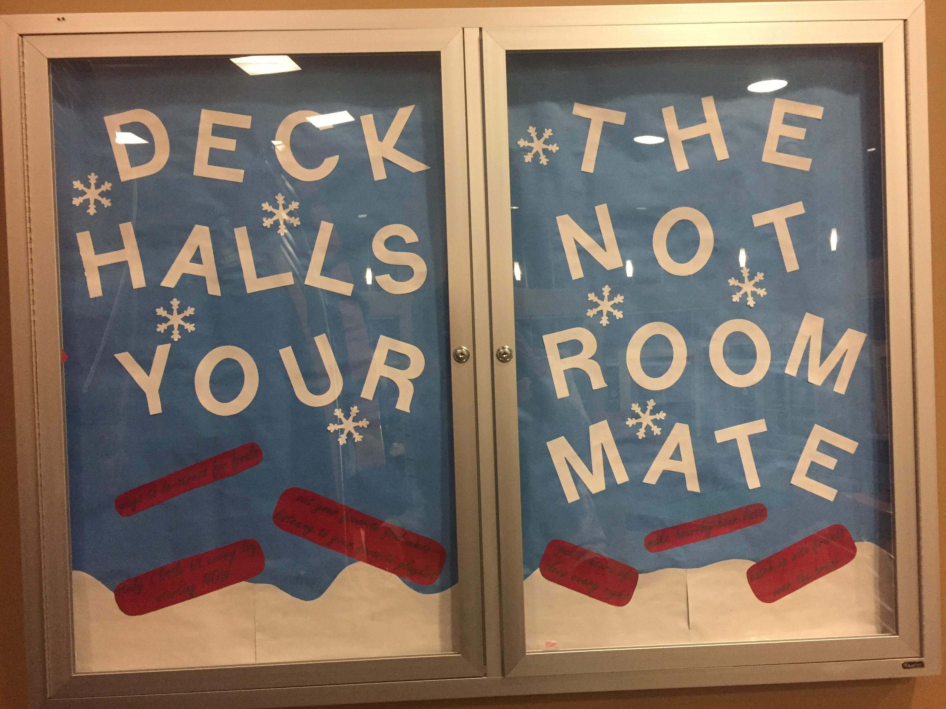 Deck Halls your the not roommate | Scrolller
