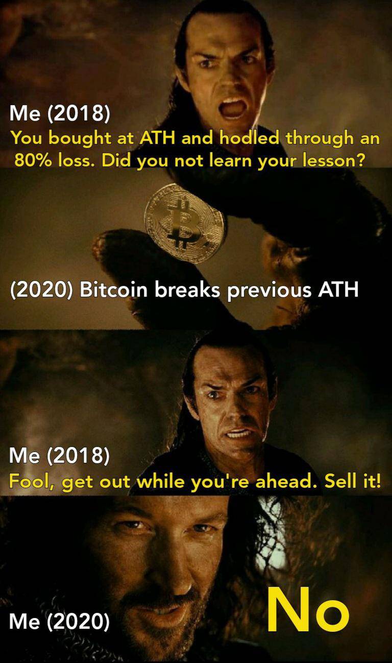 Dedicated to those who didn't fold in 2018, Hodl strong | Scrolller