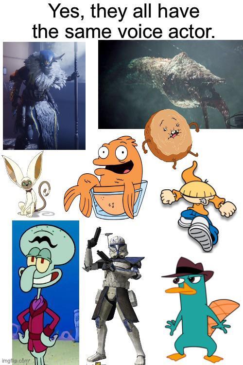 Dee Bradley Baker has a pretty big record. | Scrolller