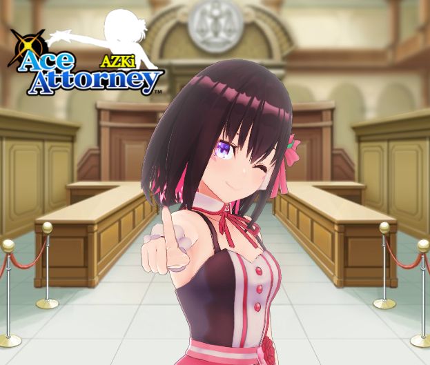 Defense Attorney AZKi: "OBJECTION!" ⚒️ | Scrolller