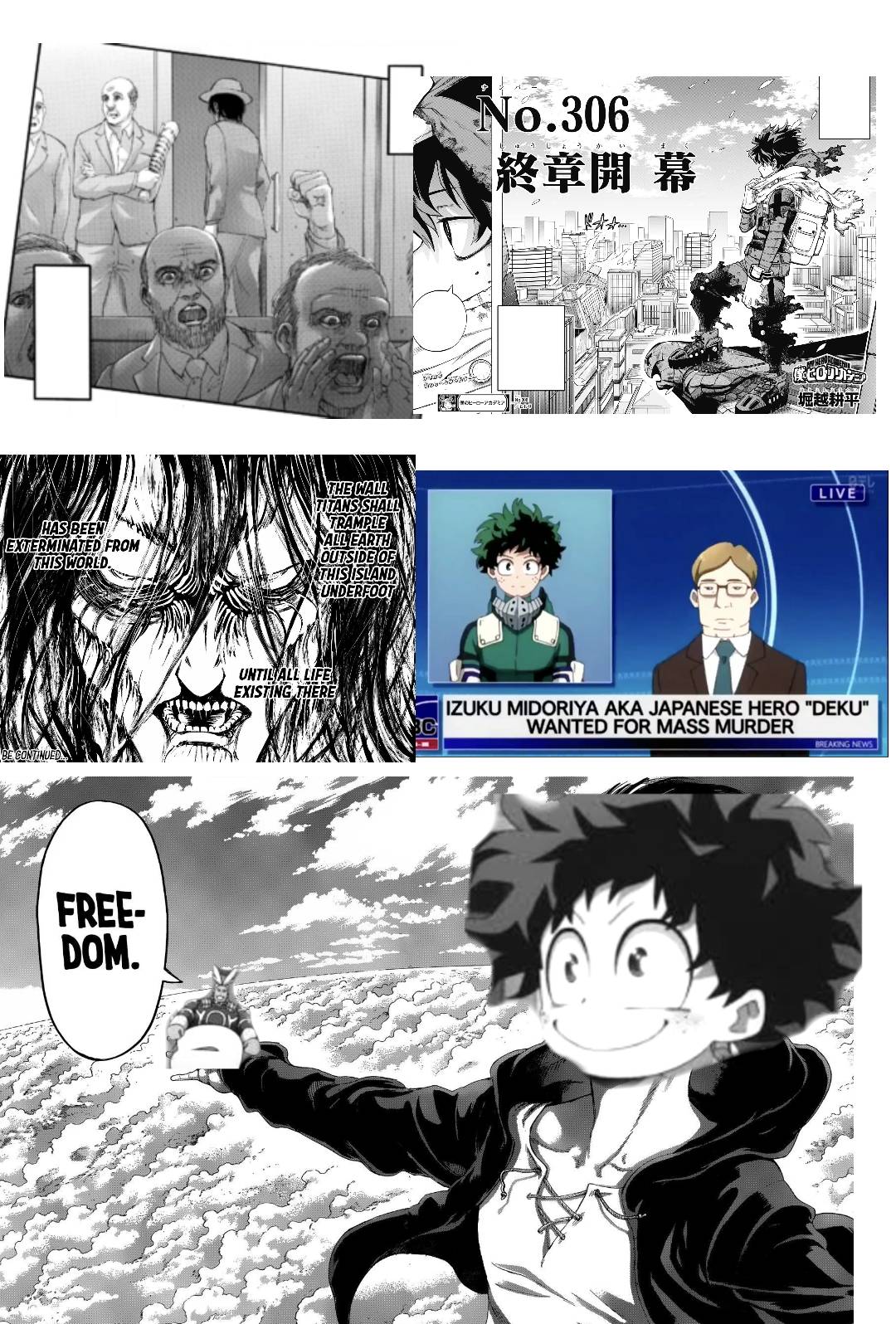 Dekus following the right footsteps [MHA SPOILERS] | Scrolller