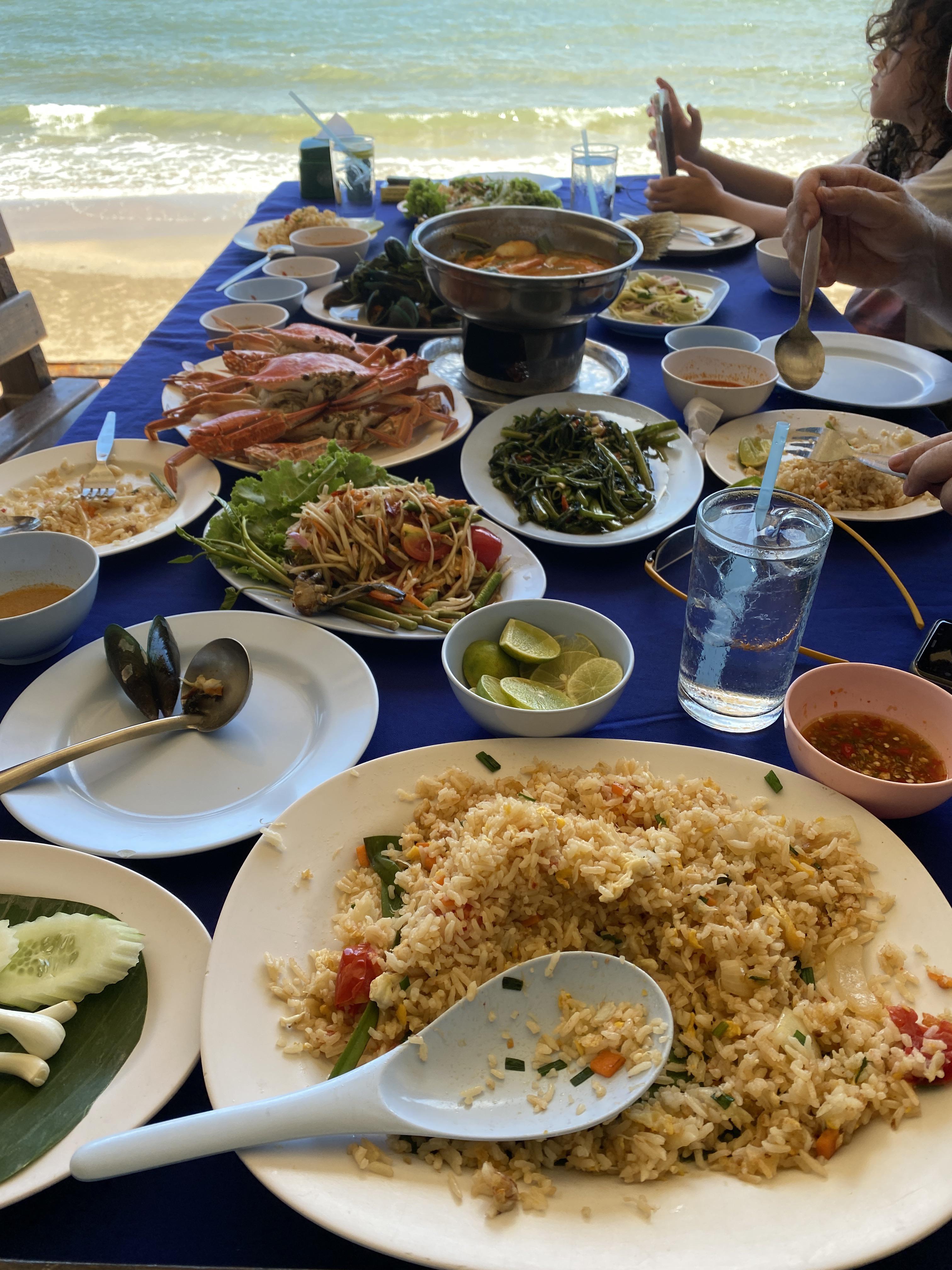Delicious seafood feast. Langsawan. Jomtien. | Scrolller