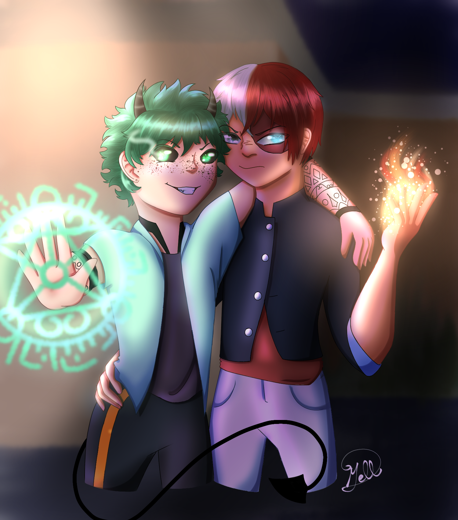 Demon Deku + TodoDeku | Scrolller