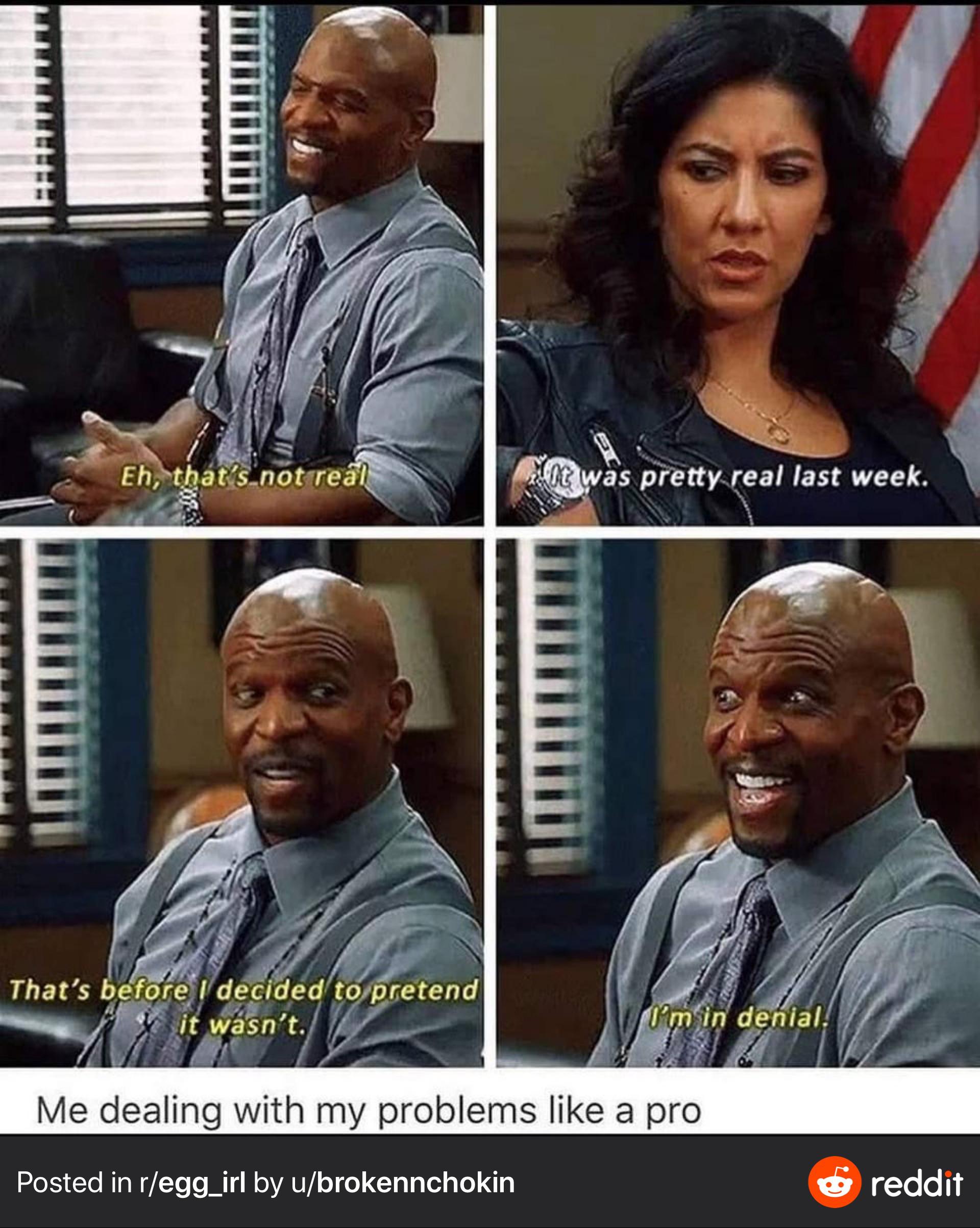 Denial at its finest | Scrolller