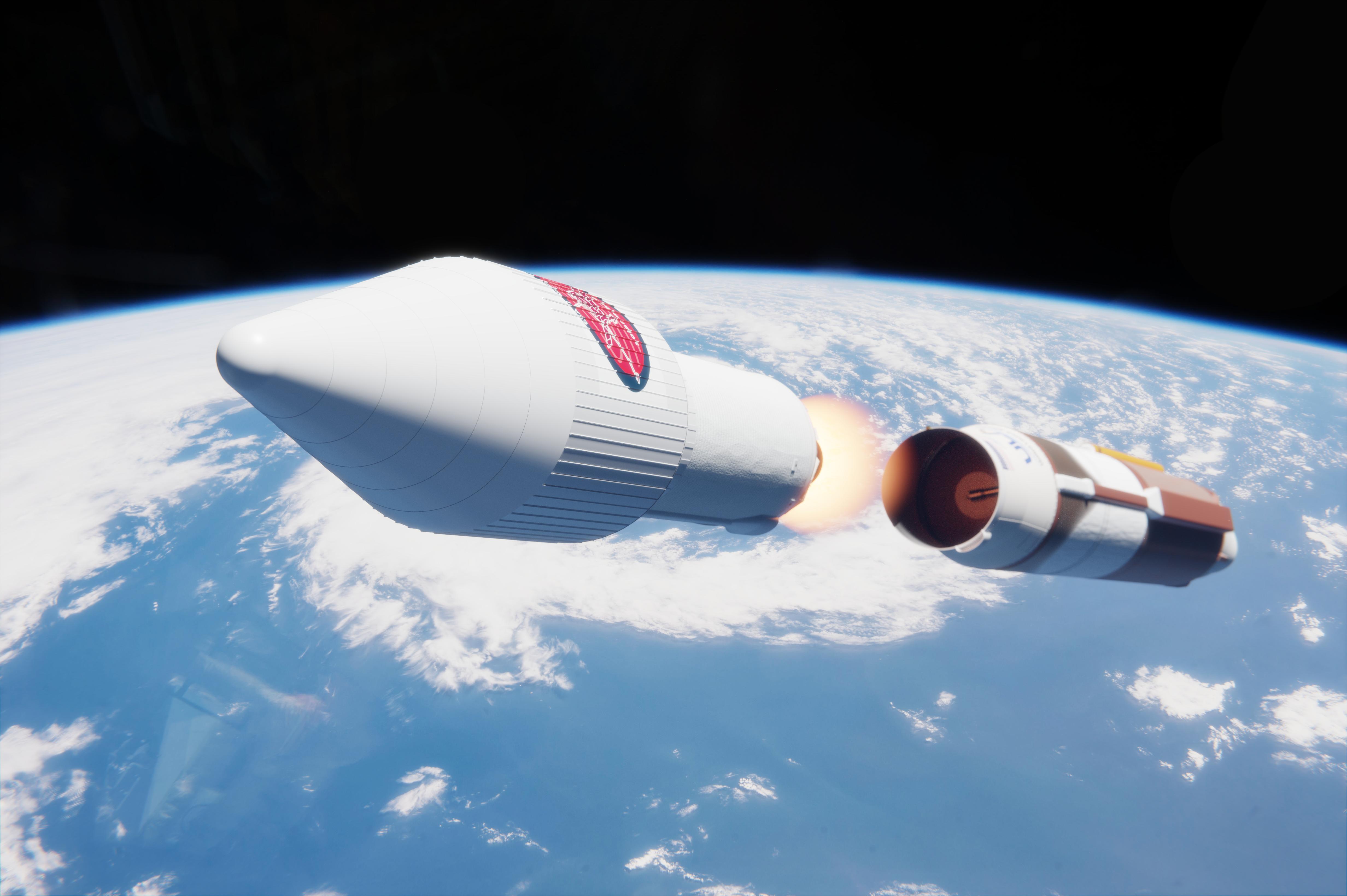 Departing for solar orbit [CG] | Scrolller