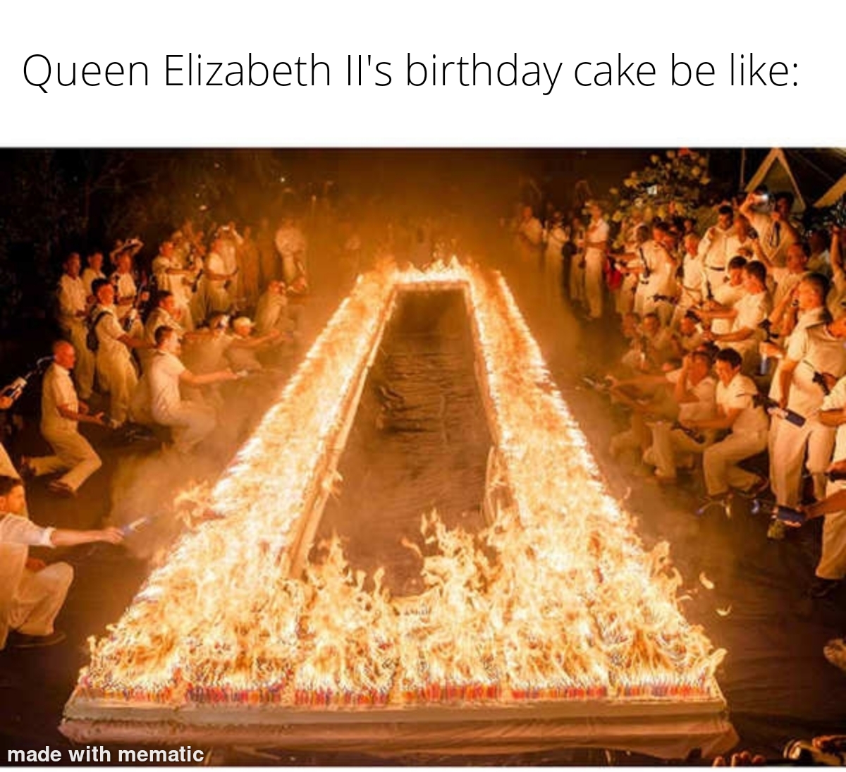 deploy the birthday wishes for the Queen | Scrolller