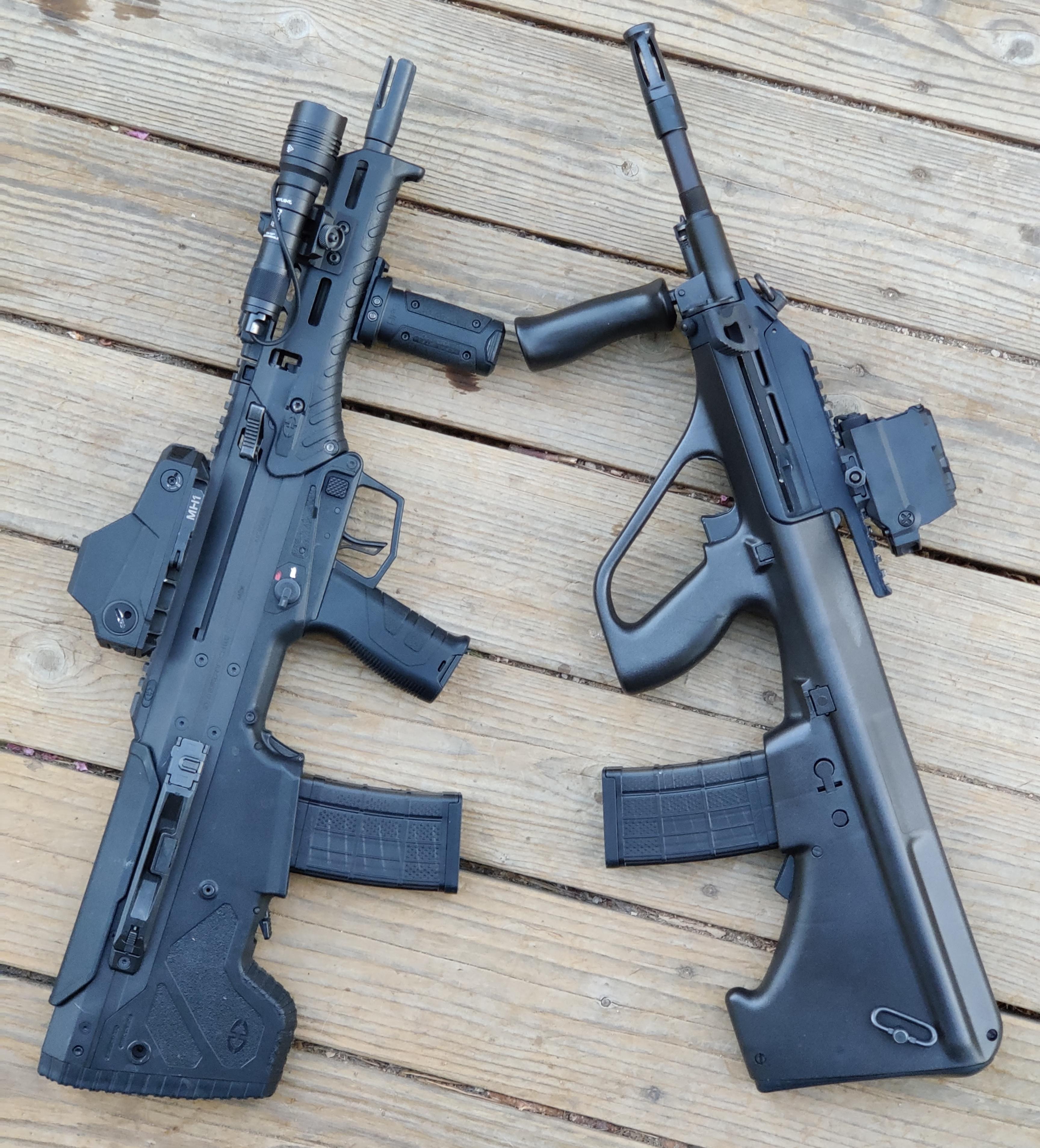 Desert Tech MDR and Steyr AUG | Scrolller