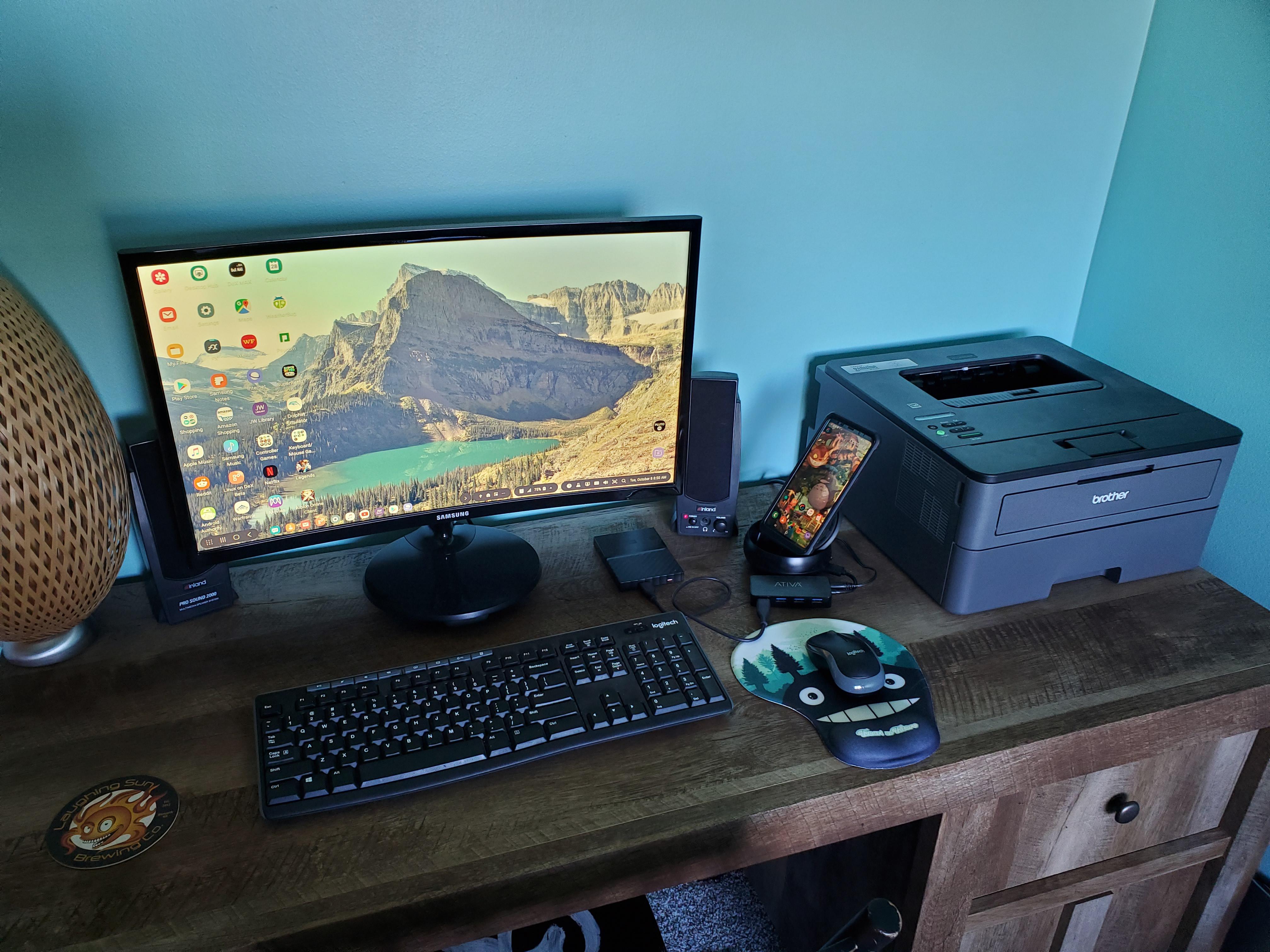 Desktop home setup | Scrolller